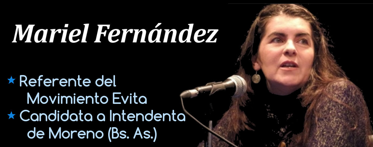 Mariel Fernández - candidata a Intendenta de Moreno | Otra Voz